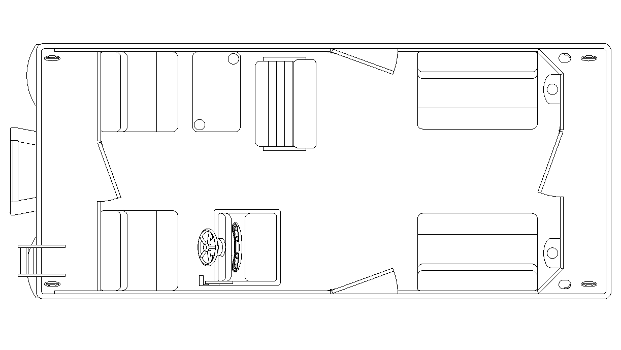 18' Sundeck Swim N Fun - Fiesta Saltwater Pontoon Boats